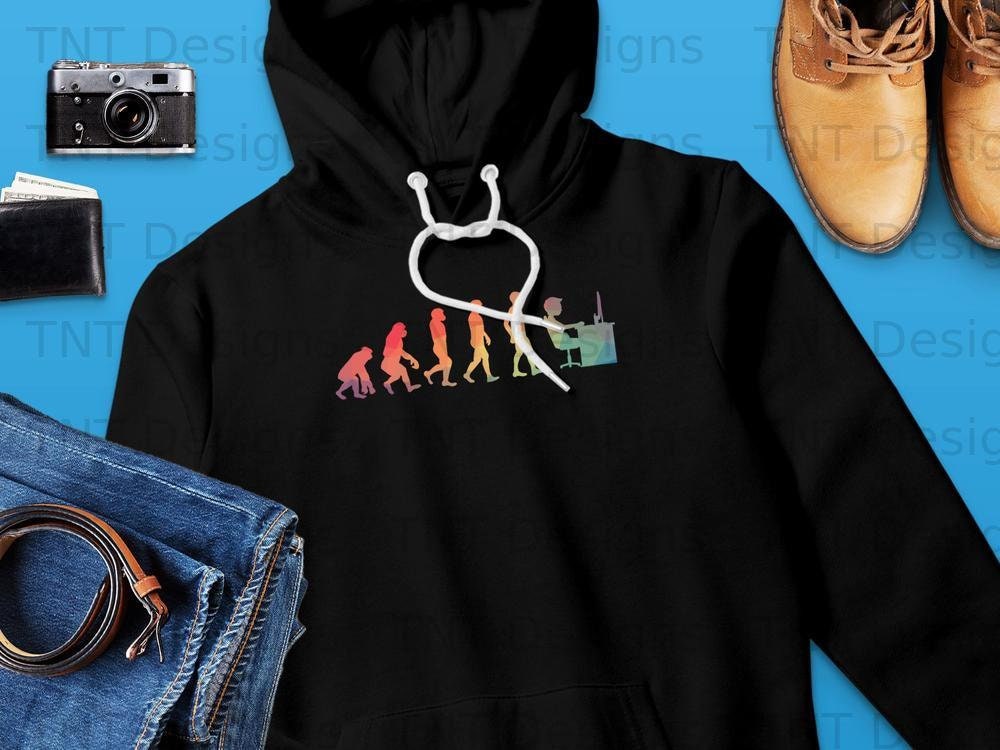 Evolution of Gamer Digital Png File Download, Evolution Gamer T-shirt ...
