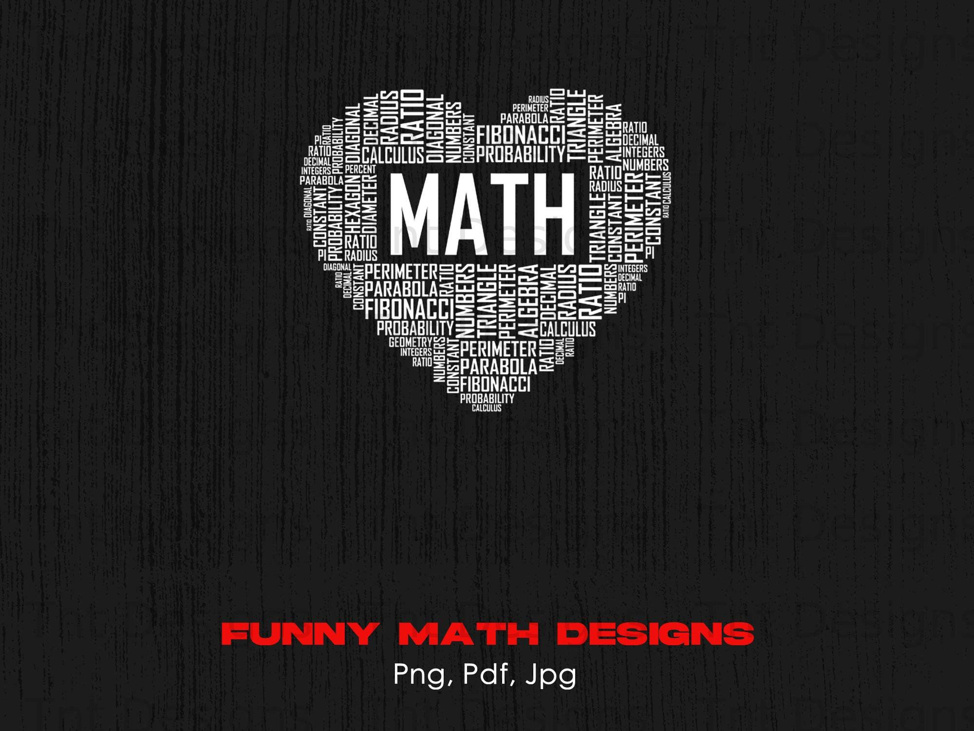 I Love Math Wallpaper