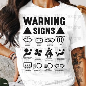 Funny Mechanic Warning Signs Digital Png File, Funny Mechanic T-shirt ...