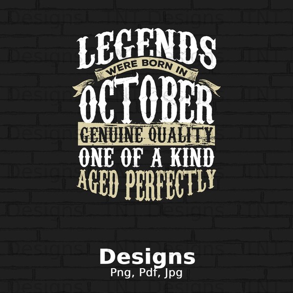 Born in October - Etsy