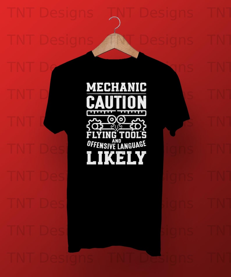 Mechanic Caution Message Digital Png File Instant Download - Etsy