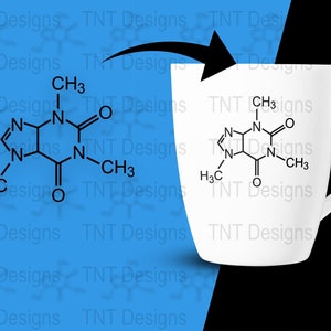 Coffee Chemical Formula Digital Png File, Instant Download, Funny ...