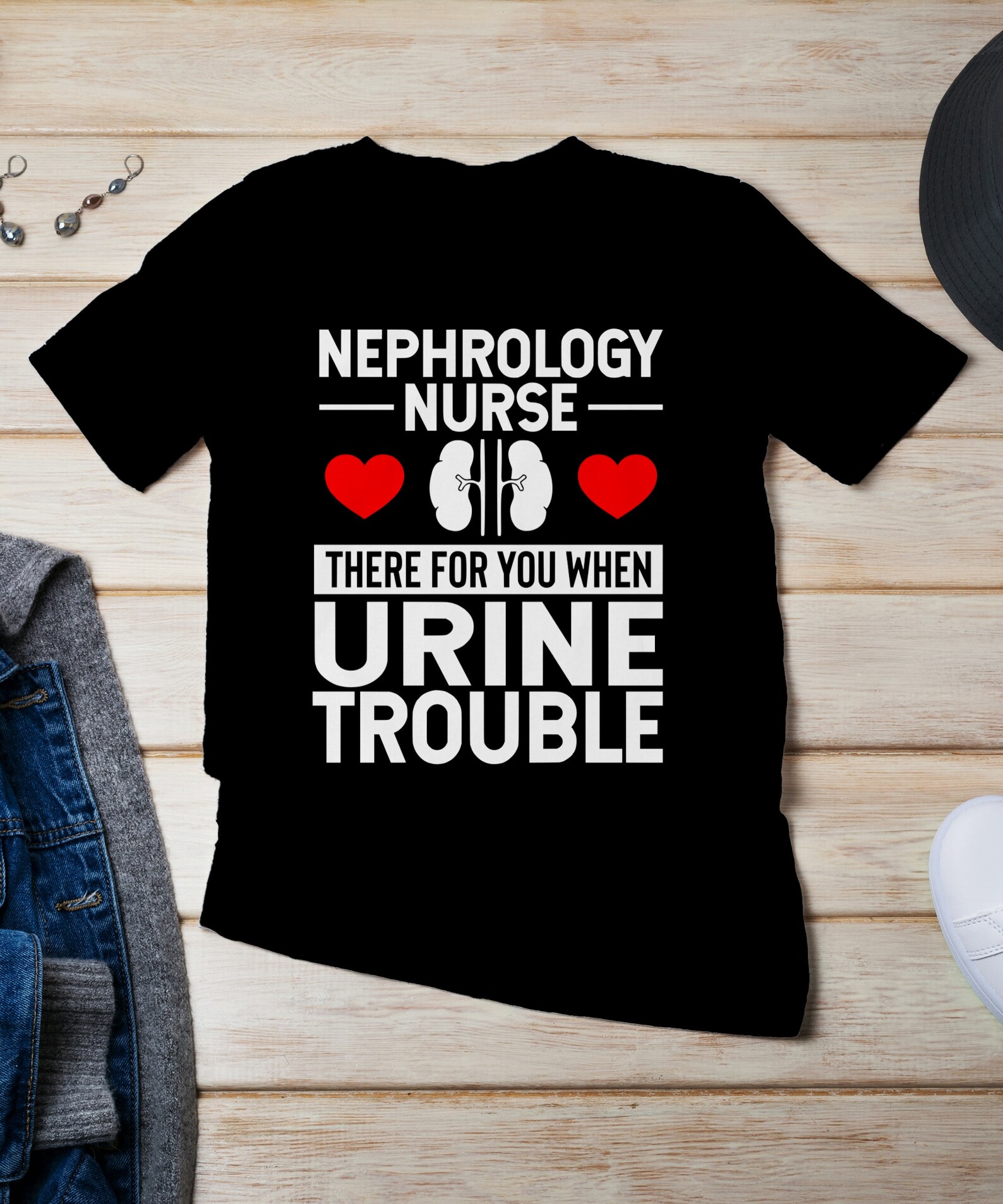 Funny Nephrology Nurse PNG, Urine Trouble Design (digital Download) - Etsy