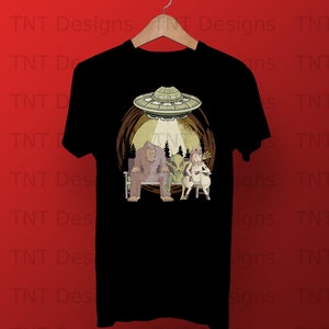 Funny Unicorn Bigfoot Alien Digital Png File, Instant Download, Unicorn ...