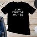Stay Positive Funny Math Formulas Digital Png File, Instant Download ...
