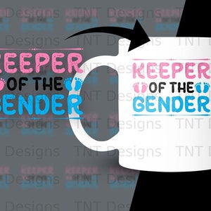 Keeper of the Gender Digital Png File Download, Pregnancy Announcement ...