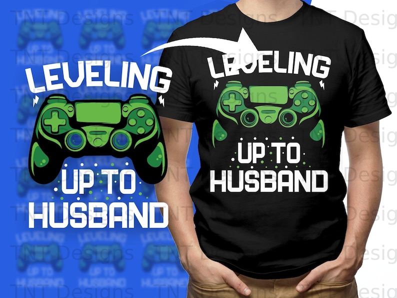 Leveling up to Husband Digital Png File, Instant Download, Married Man ...