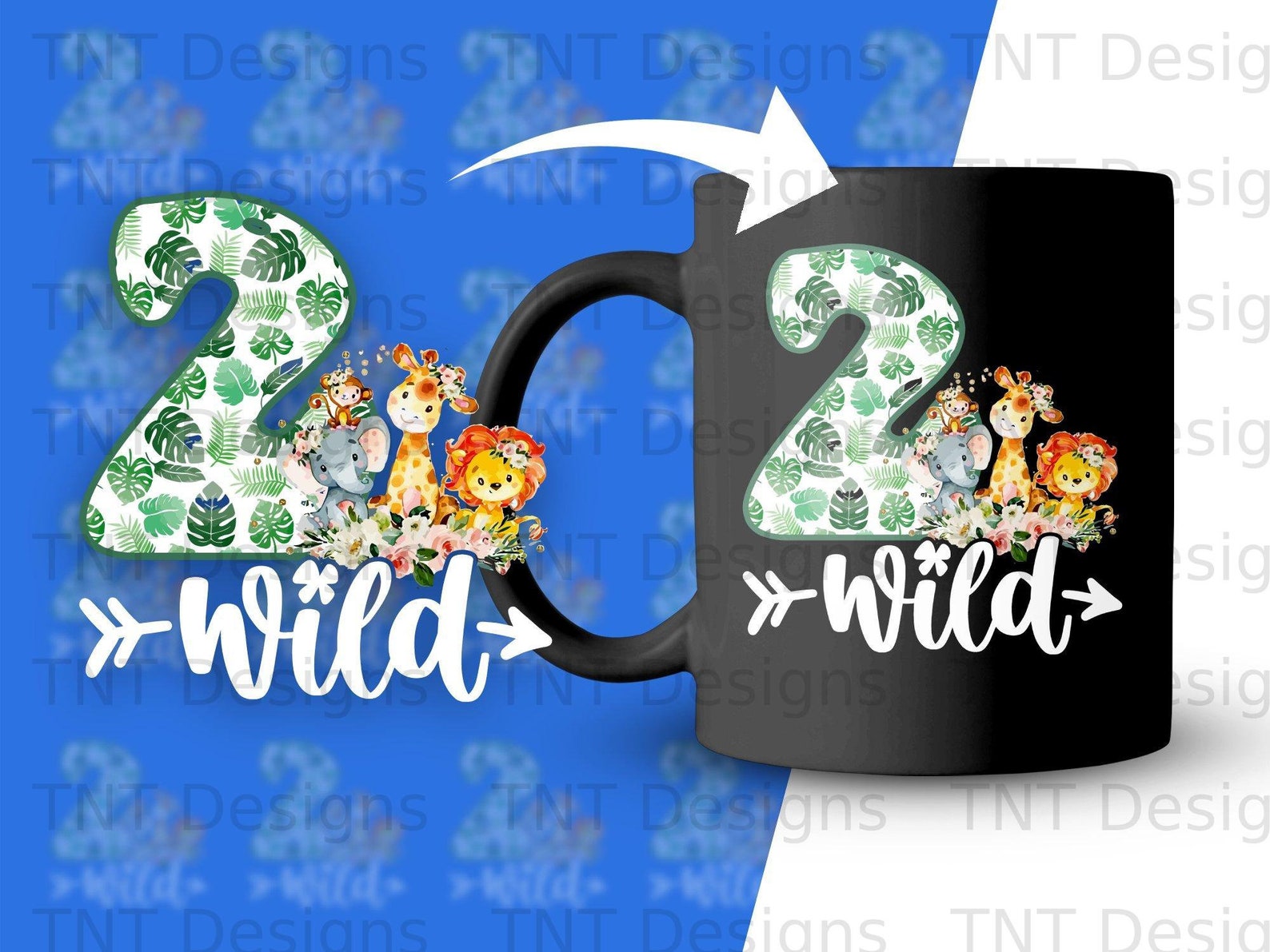 2 Wild Digital PNG File Instant Download Kids Two Wild PNG - Etsy