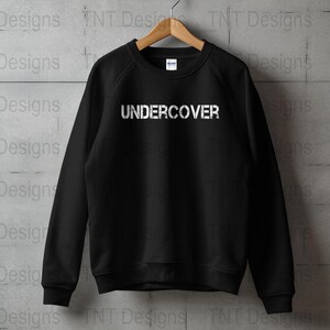 Undercover Digital Png File, Instant Download, Police T Shirt Design ...
