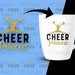 Cheer Princess Digital Png File, Instant Download, Cheerleading T-shirt ...