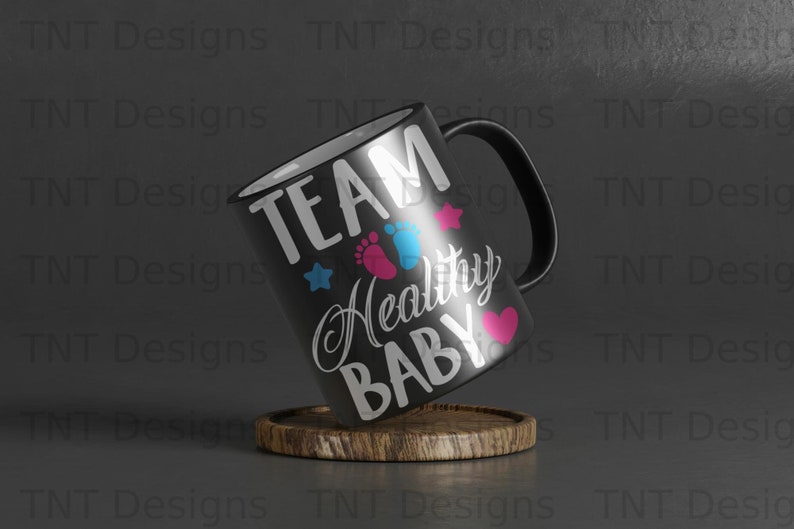 Team Healthy Baby Png Digital File Instant Download Gender - Etsy