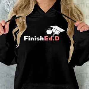 Finished.d Digital Png File Instant Download, Doctorate Graduation Gift ...
