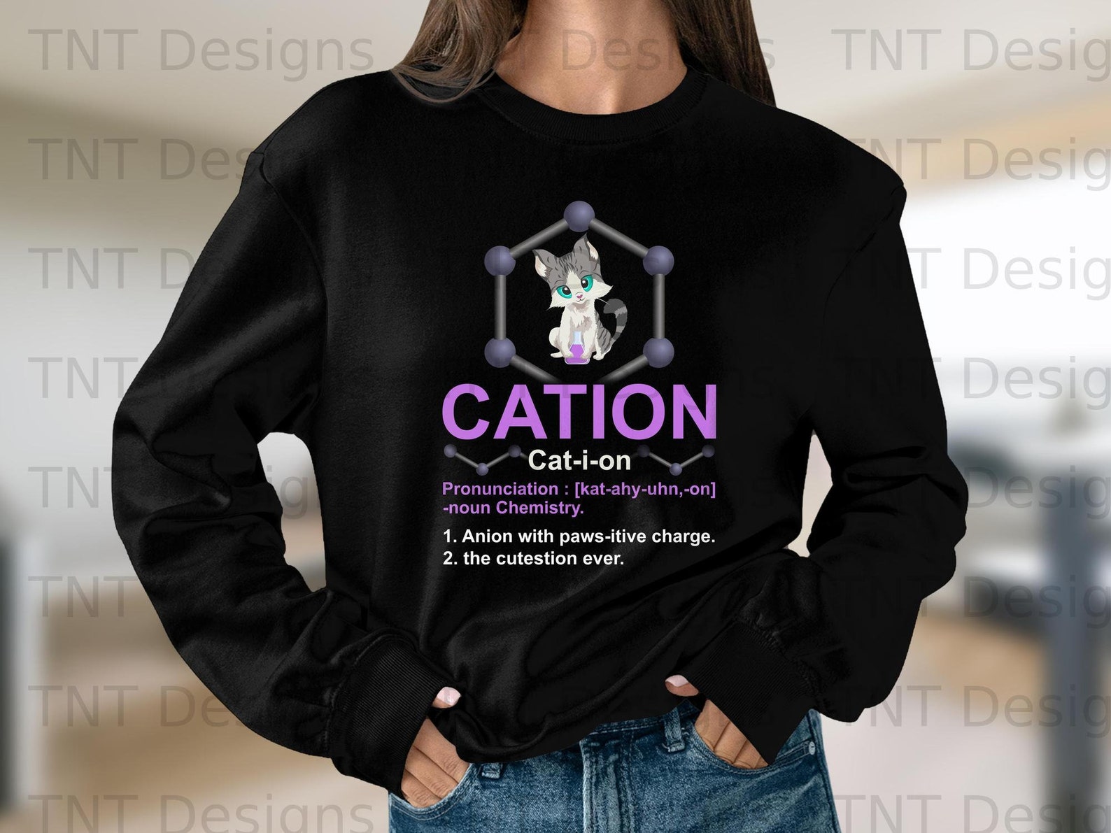 Cation Cat Definition PNG Digital File Instant Download Cat - Etsy