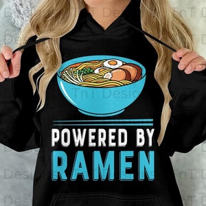 Powered by Ramen Digital Png File, Instant Download, Ramen Tshirt ...