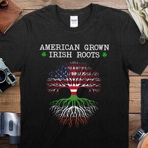 American Grown Irish Roots Digital Png File, Instant Download, Ireland ...
