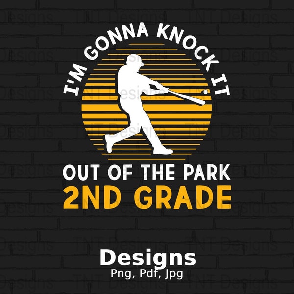 Knock It Out of Park Baseball - Etsy