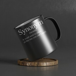 Synonym Definition Digital Png File, Instant Download, Funny Grammar ...