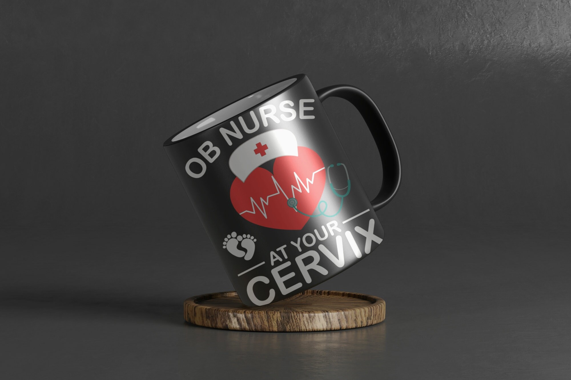 OB Nurse at Your Cervix Digital Png File, Instant Download, Labor ...