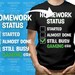 Homework Status Still Busy Gaming Digital Png File Instant Download ...