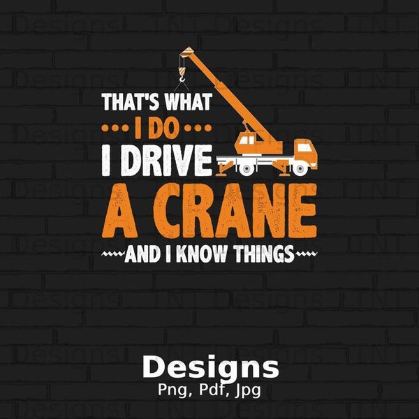 Funny Crane Operator Png - Etsy