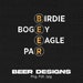 Birdie Bogey Eagle Par Beer Digital Png File, Instant Download, Funny ...