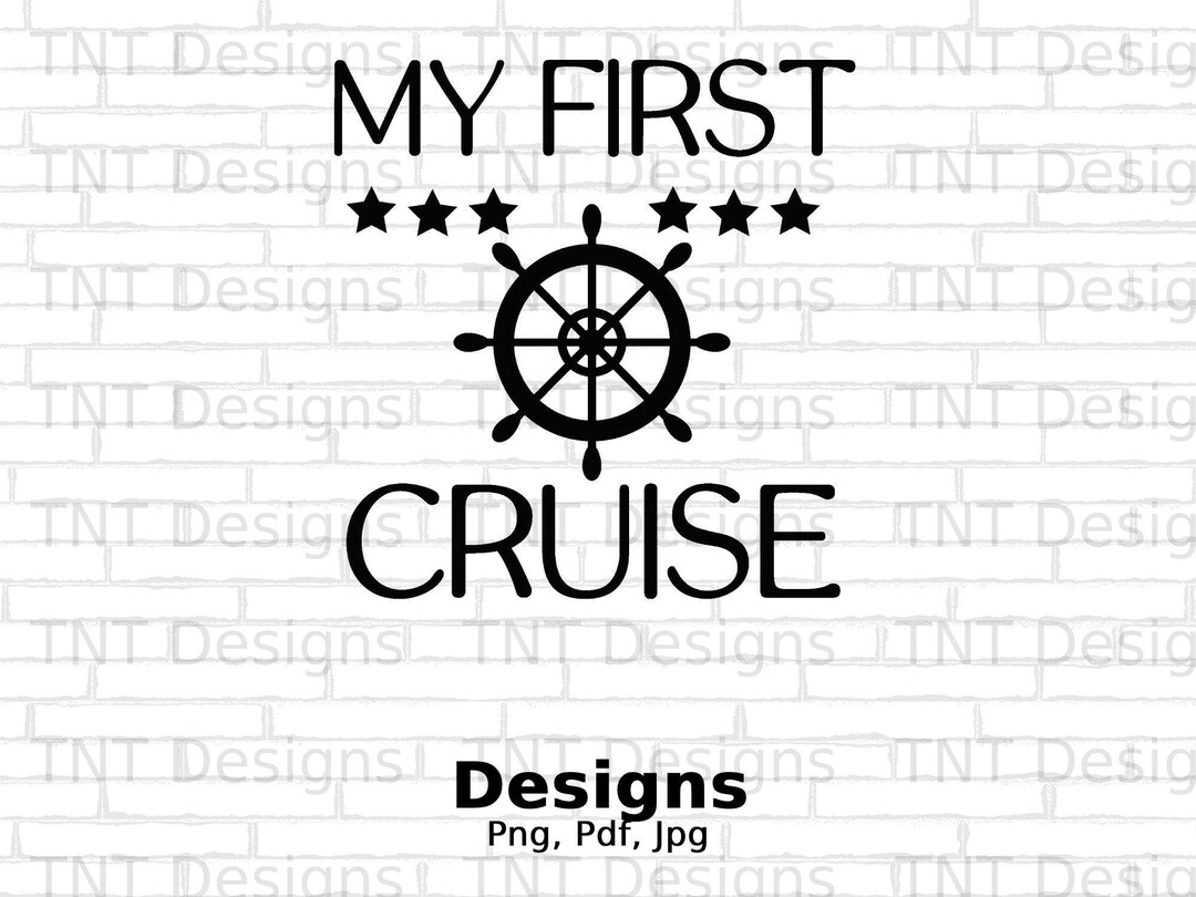 My First Cruise Digital PNG File Instant Download, Cruise Ship Png ...