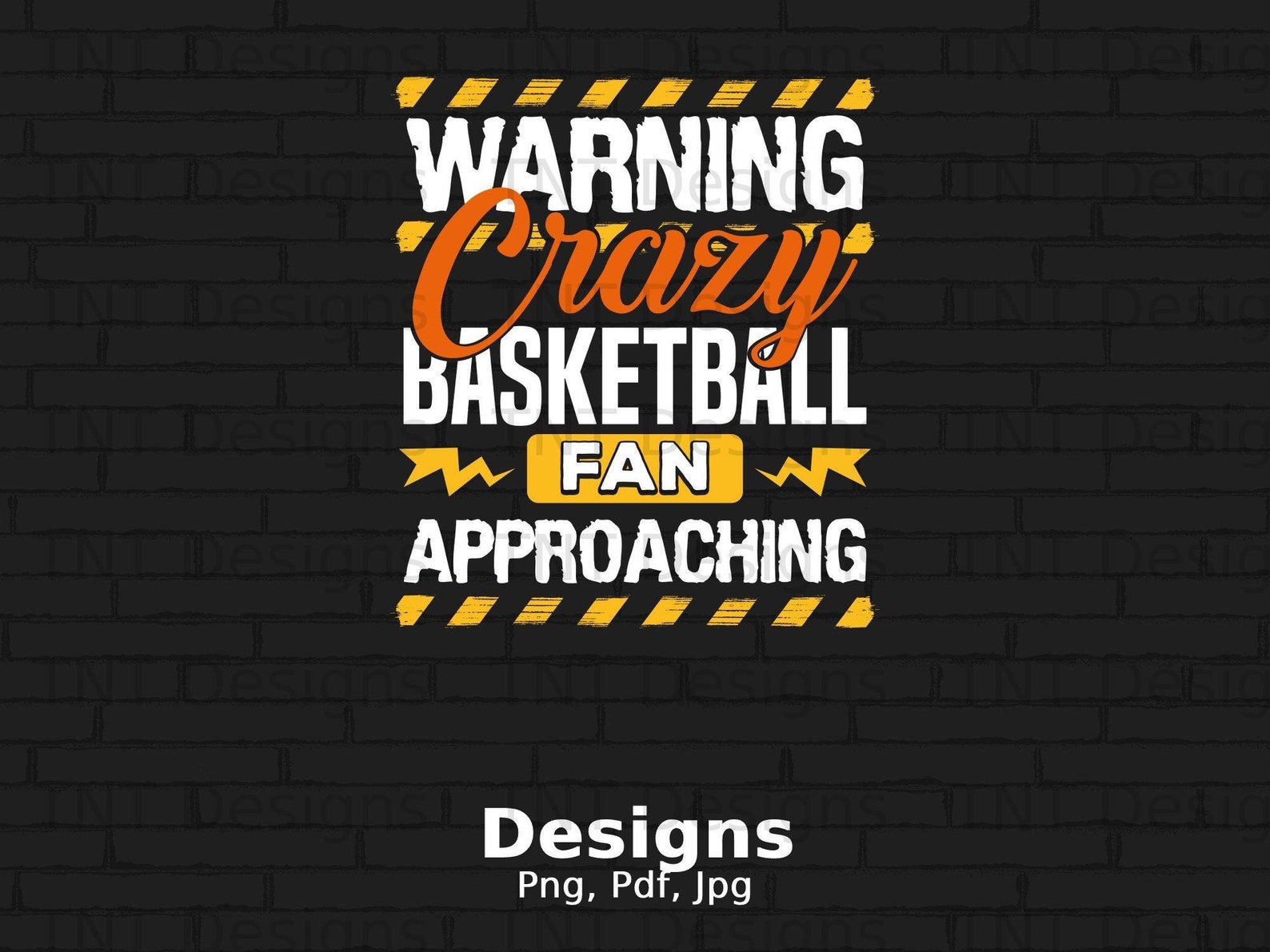 Crazy Basketball Fan Digital Png File, Instant Download, Funny ...