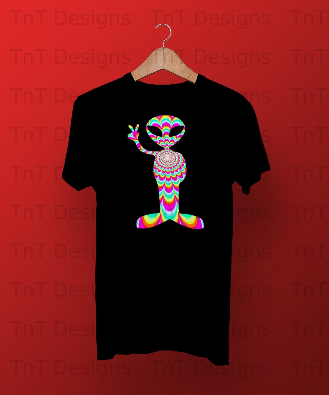 Hypnotize Alien UFO Digital Png Design File Instant Download - Etsy