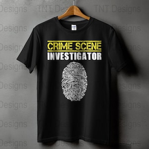 Crime Scene Investigator Digital Png File, Instant Download, Funny ...