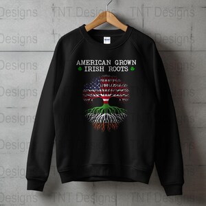 American Grown Irish Roots Digital Png File, Instant Download, Ireland ...