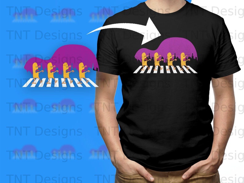 Aliens Crossing the Road Digital PNG File Instant Download - Etsy