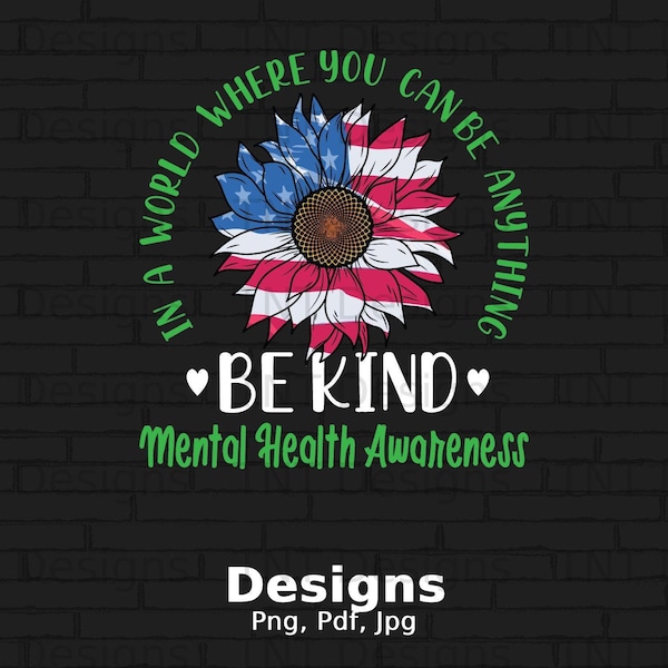 Mental Health Awareness Flag - Etsy