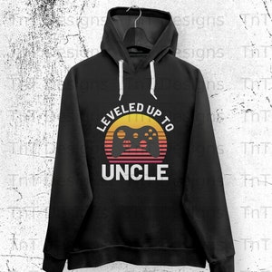 Leveled up to Uncle Digital Png File Instant Download, Funny Gamer T ...