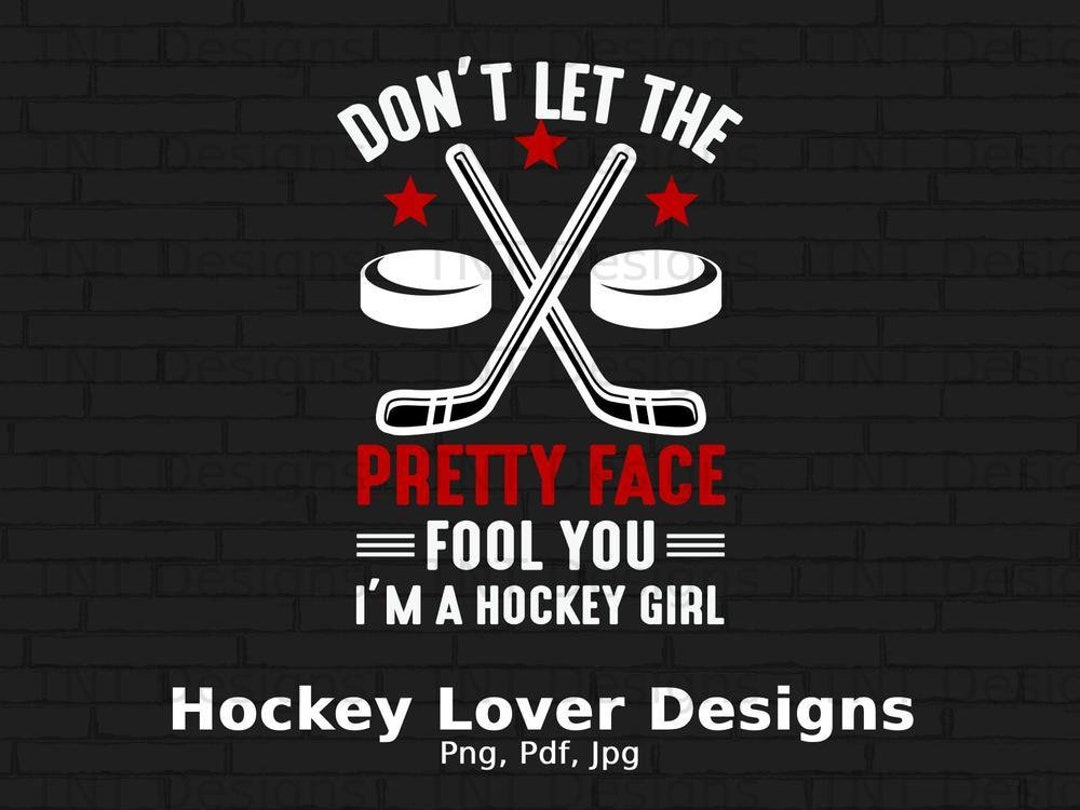 Funny Hockey Girl Digital Png File Instant Download, Png Funny Hockey ...