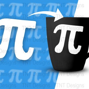 Pi Symbol Digital Png File, Funny Math T-shirt Design, Greek Letter Pi ...