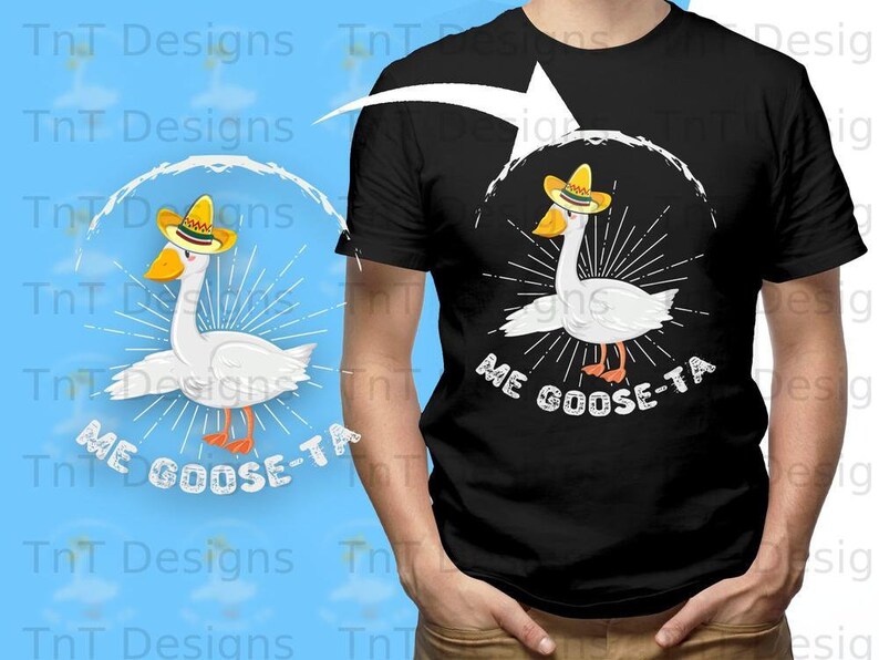 Me Goose Ta Digital Png File Instant Download Silly Goose Mug - Etsy
