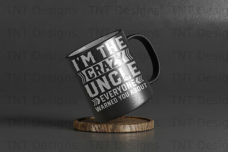 Funny Crazy Uncle Digital Png Design File Instant Download - Etsy