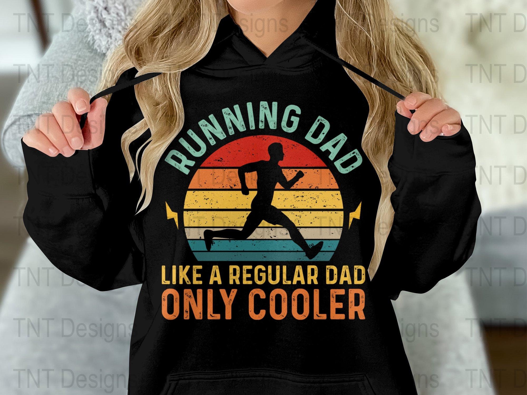 Vintage Running Dad Digital Png File, Instant Download, Retro Running T ...