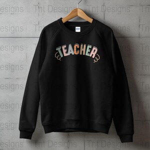 Teacher Digital Png File, Instant Download, Teacher T-shirt Design ...