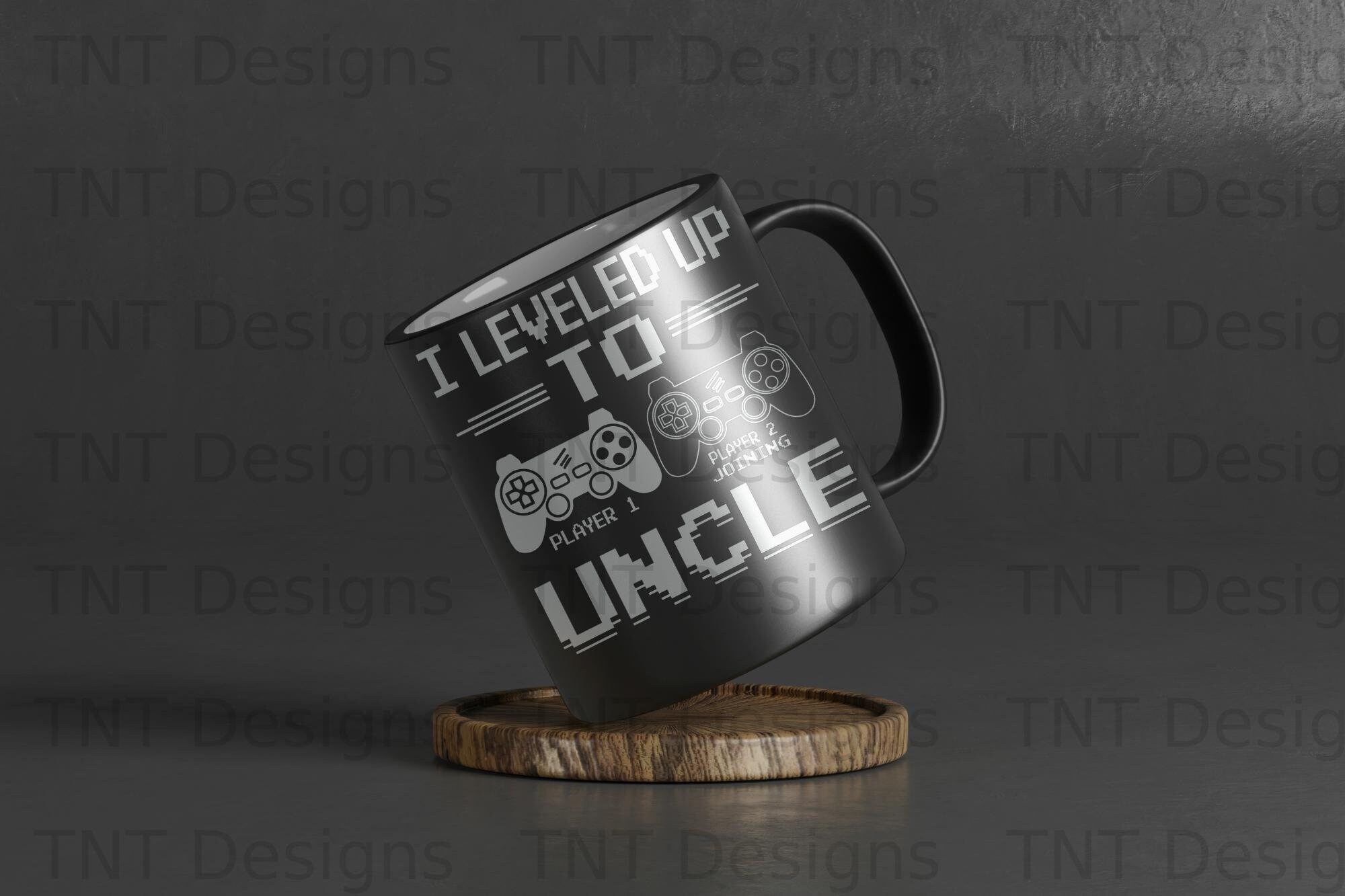 I Leveled up to Uncle Digital Png File, Instant Download, Gaming Uncle ...