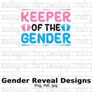 Keeper of the Gender Digital Png File Download, Pregnancy Announcement ...