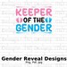 Keeper of the Gender Digital Png File Download, Pregnancy Announcement ...