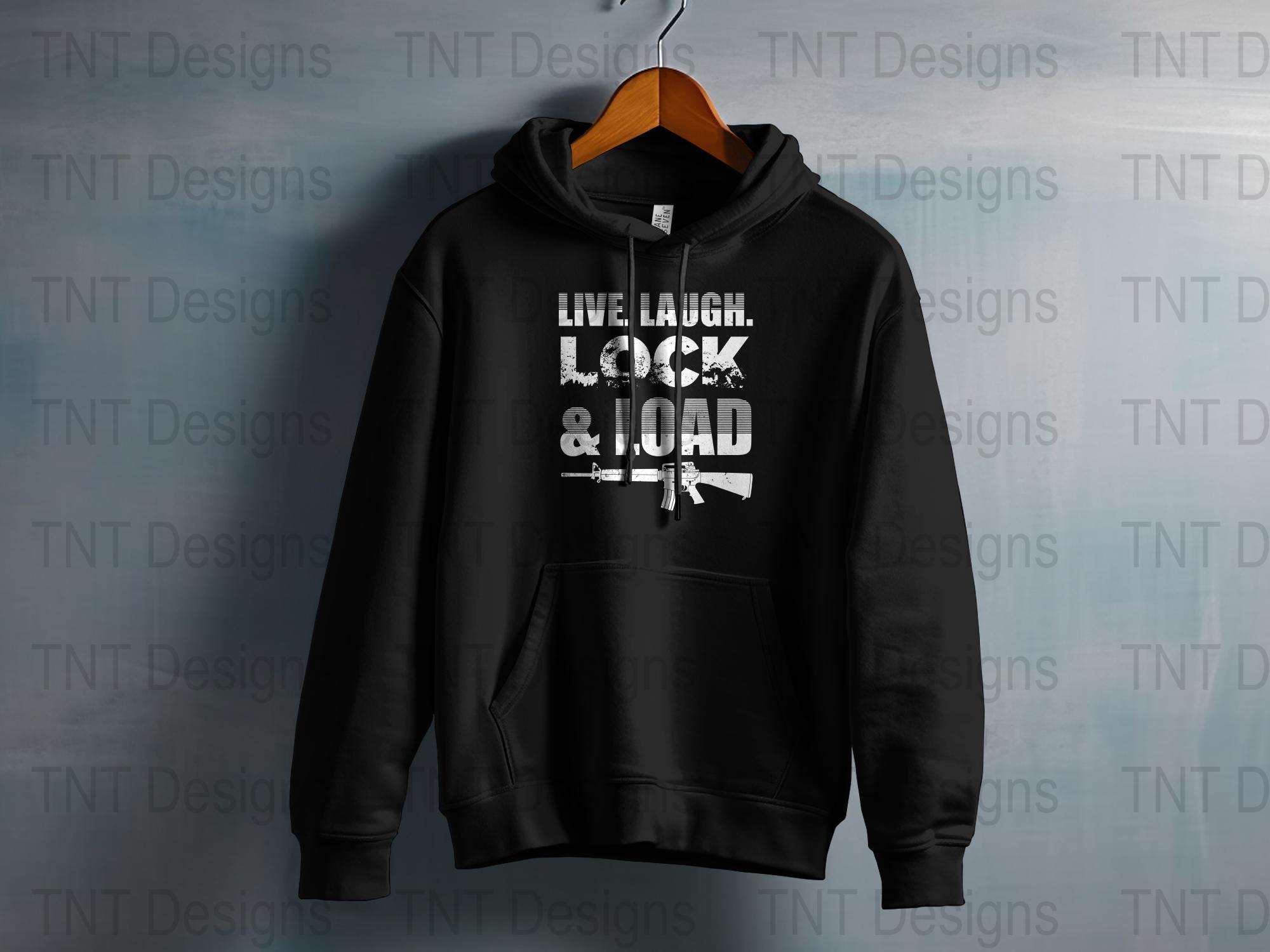 Live Laugh Lock & Load Digital Png File, Patriotic Png, Funny Gun Lover ...