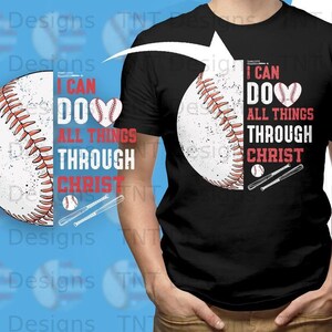 Christian Baseball Digital Png File, Instant Download, Sports, Baseball ...