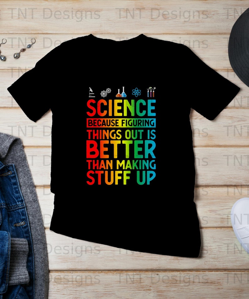 Science Figuring Stuff Out Digital Png File, Instant Download, Funny ...