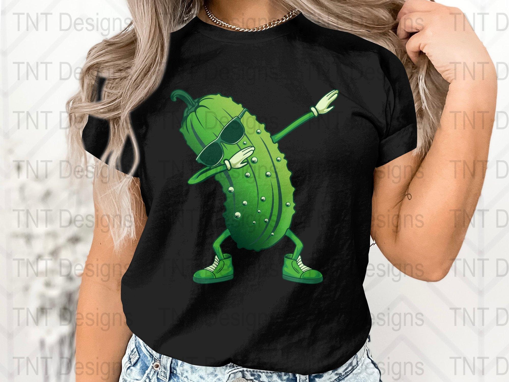 Dabbing Pickle Digital Png File, Instant Download, Funny Pickle T-shirt ...