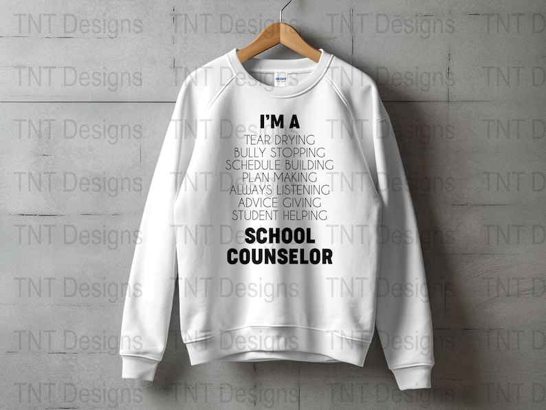 I'm A School Counselor Digital Png File, Counselors, Instant Download ...