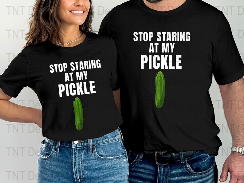 Stop Staring at My Pickle Digital Png File, Instant Download, Funny ...