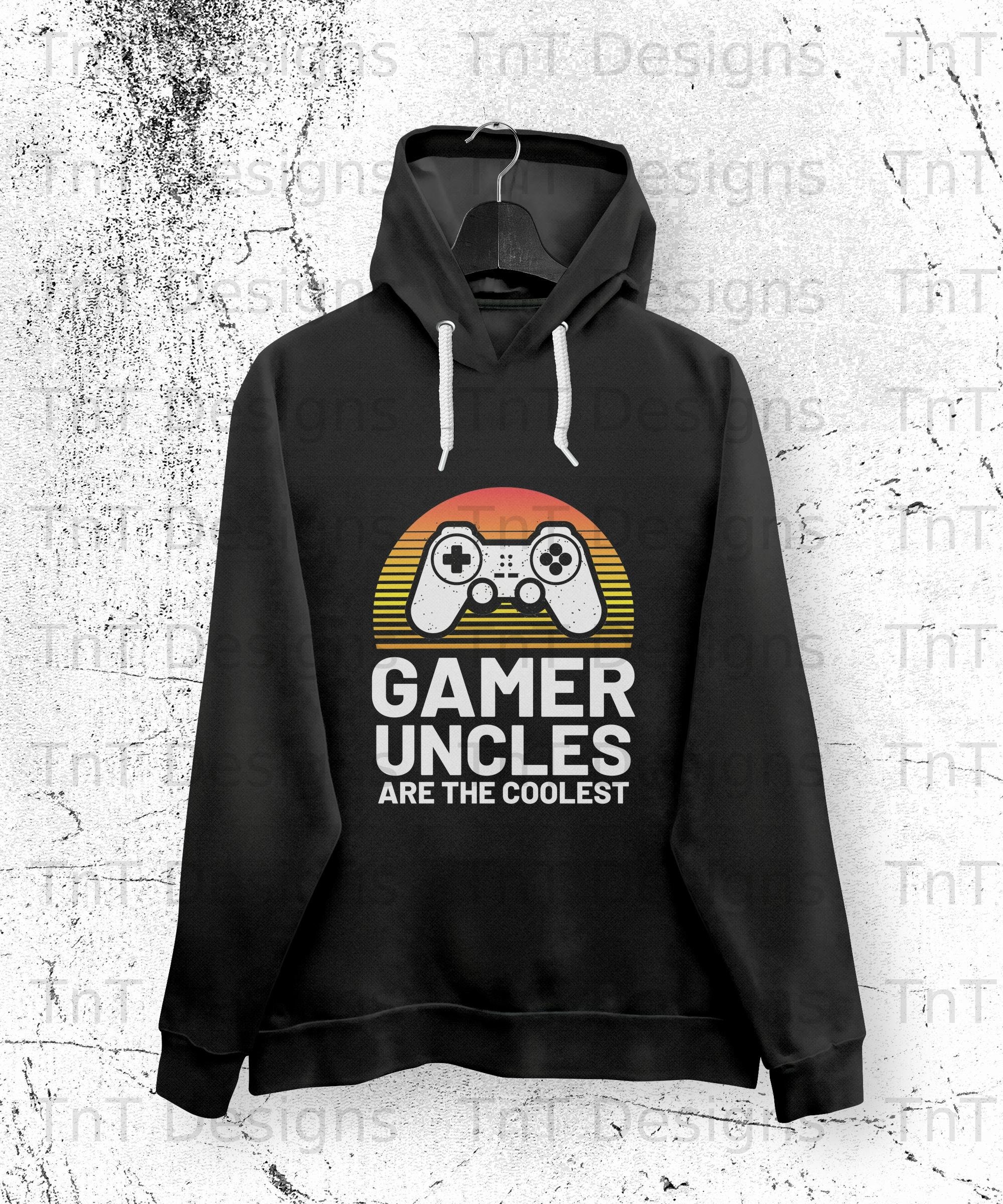 Gamer Uncles Are the Coolest Vintage Digital Png File, Instant Download ...