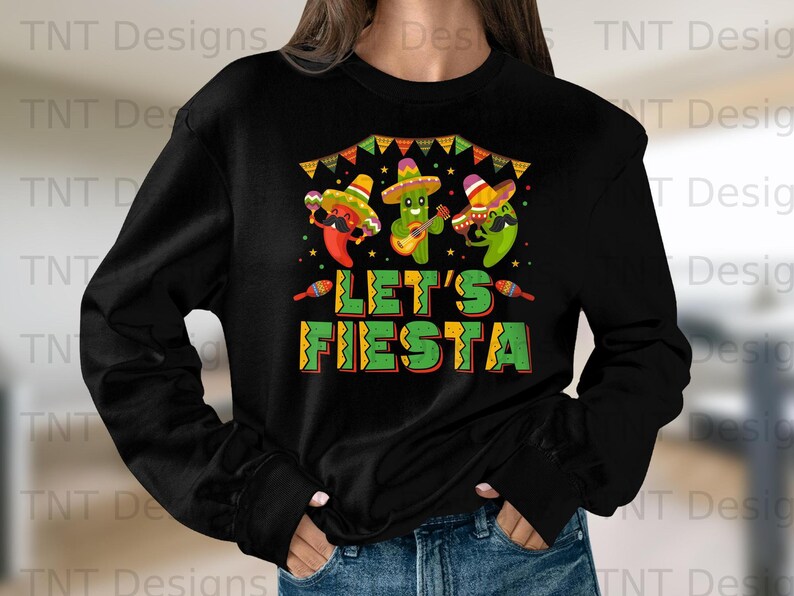 Let's Fiesta Digital File Instant Download Fiesta Png - Etsy